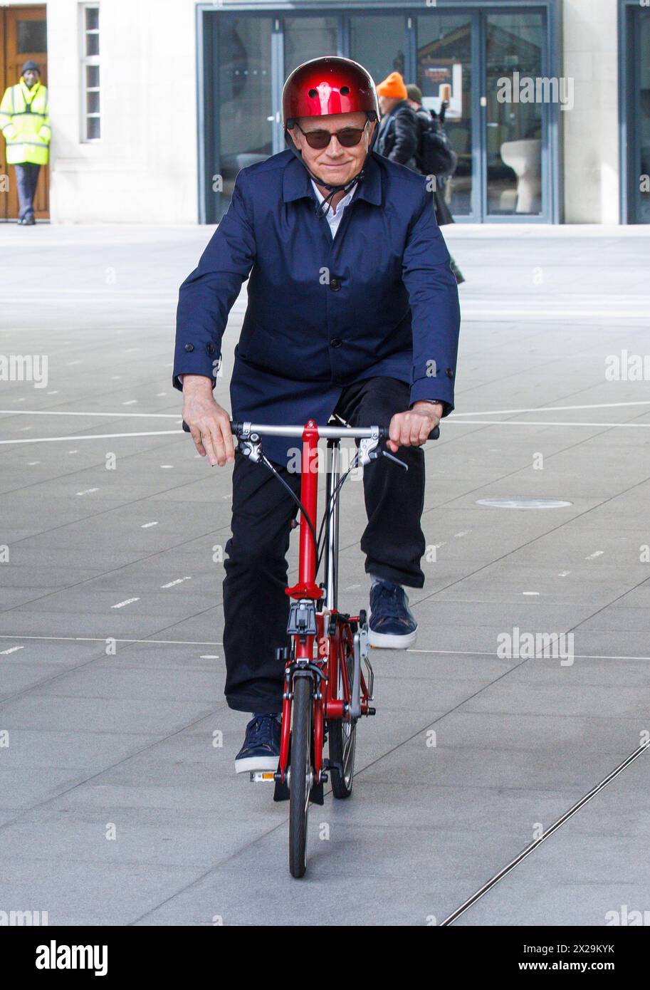 London, UK. 21st Apr, 2024. Luke Johnson, Chaiman of Gails and the ...