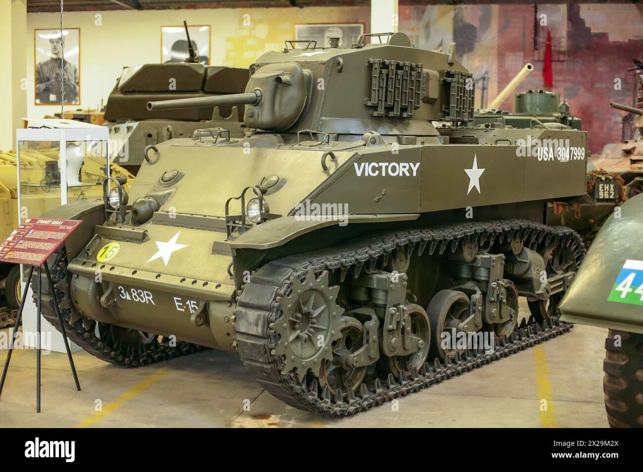 M3a3 light tank hi-res stock photography and images - Alamy