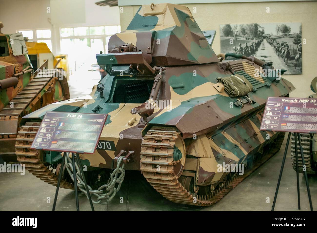 Fmc 36 light tank hi-res stock photography and images - Alamy