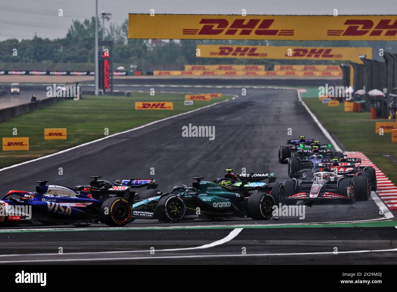Shanghai, China. 21st Apr, 2024. Daniel Ricciardo (AUS) RB VCARB 01 and ...