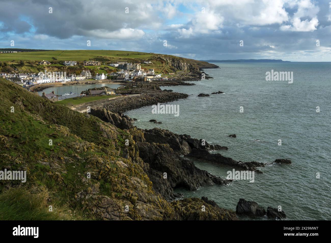 Portpatrick Harbour, Stranraer, Scotland Stock Photo - Alamy