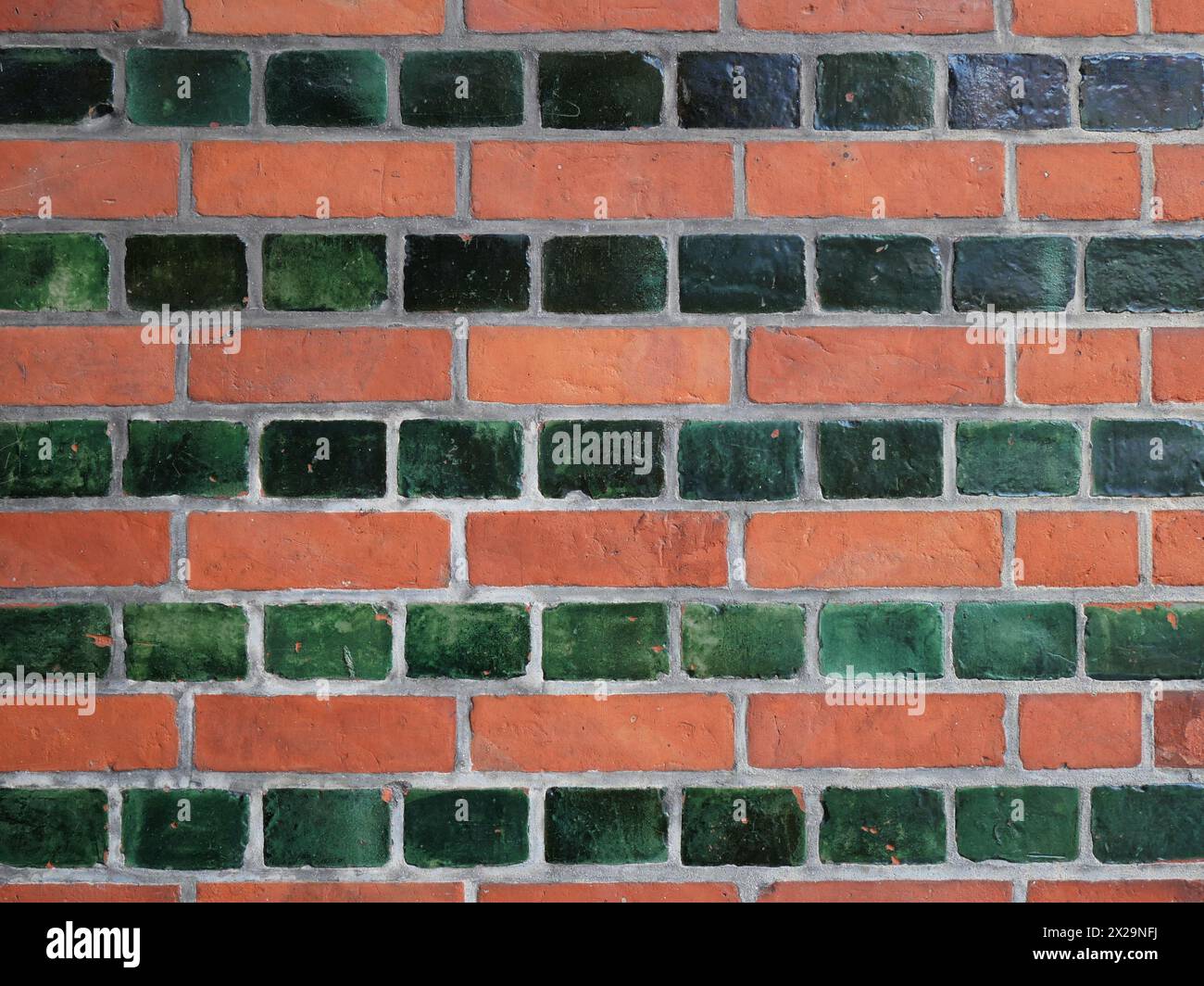 Iconic brick masonry in Stralsund's Old Town, showcasing ancient yet ...