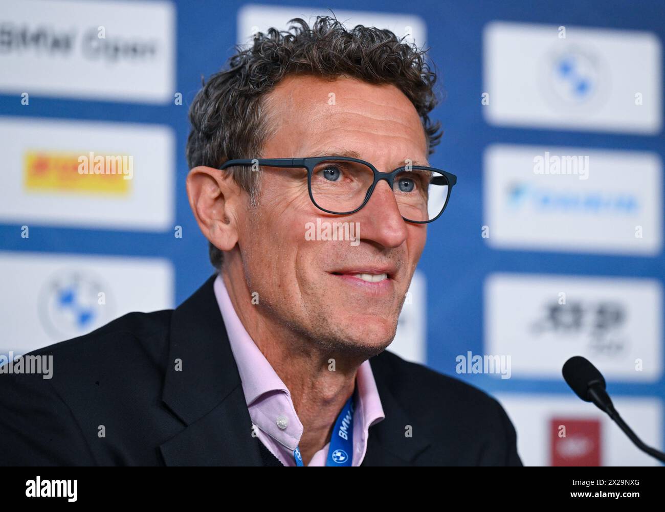 Munich, Germany. 21st Apr, 2024. Tennis: ATP Tour, press conference ...