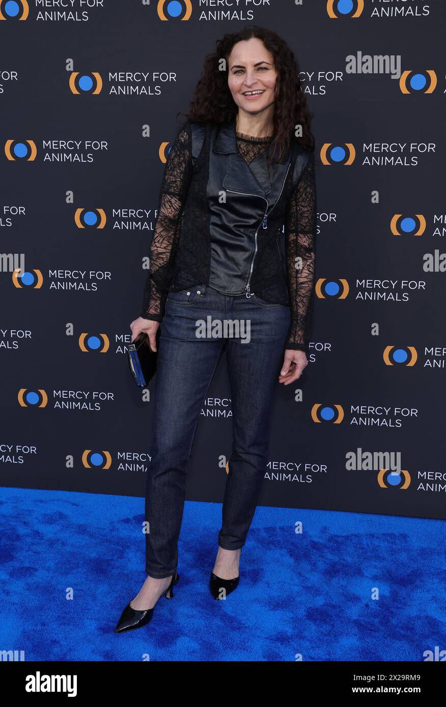 LOS ANGELES, CA - APRIL 20: Rain Phoenix at The Mercy for Animals 25th ...