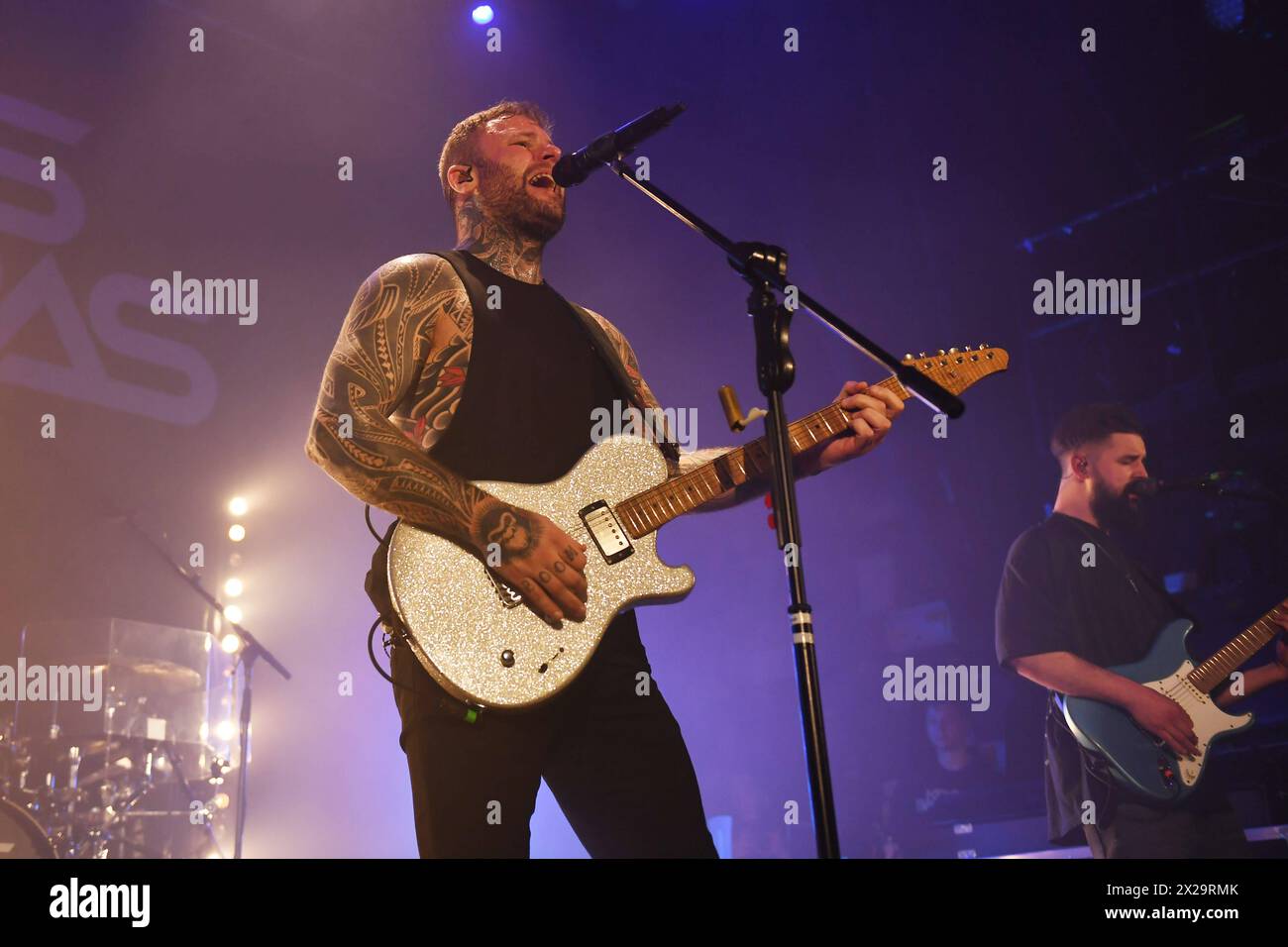 Kris Barras Band performing at Islington Assembly Hall LONDON, ENGLAND ...