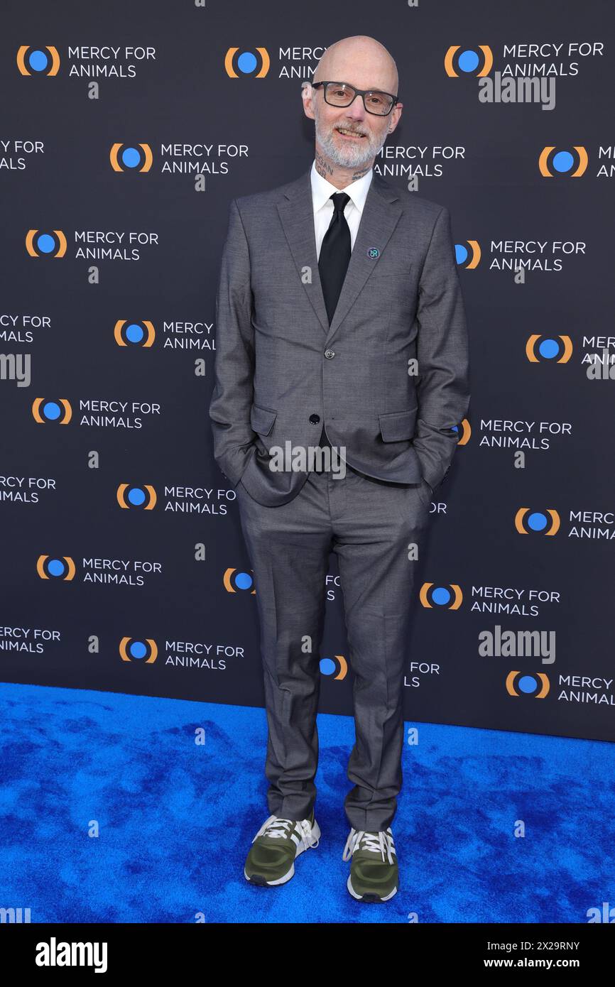 LOS ANGELES, CA - APRIL 20: Moby at The Mercy for Animals 25th Annual Gala Celebration at ...