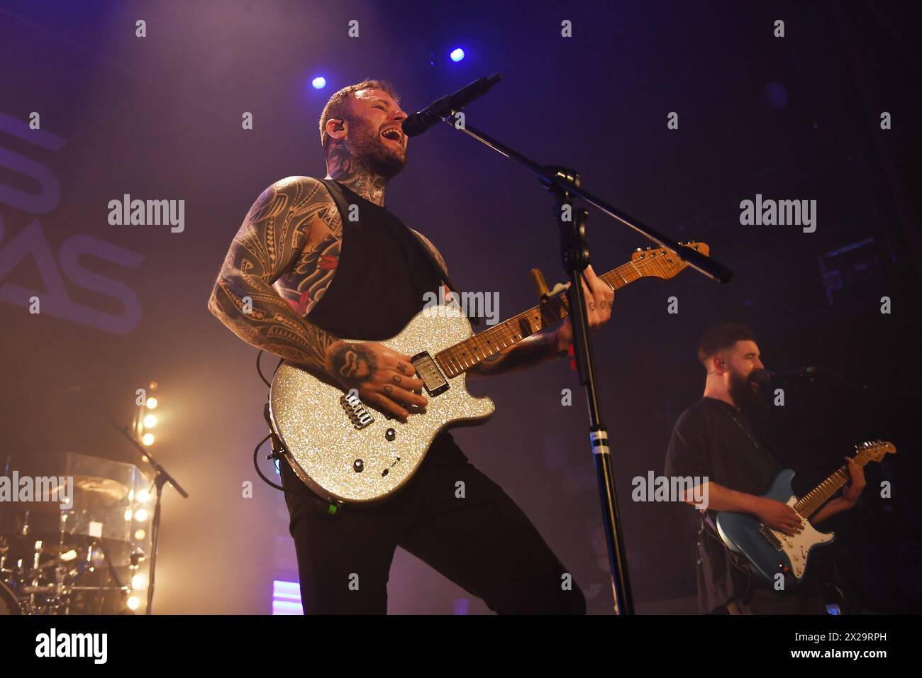 Kris Barras Band performing at Islington Assembly Hall LONDON, ENGLAND ...