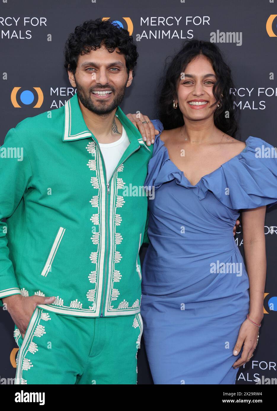 LOS ANGELES, CA - APRIL 20: Jay Shetty, Radhi Devlukia-Shetty at The ...