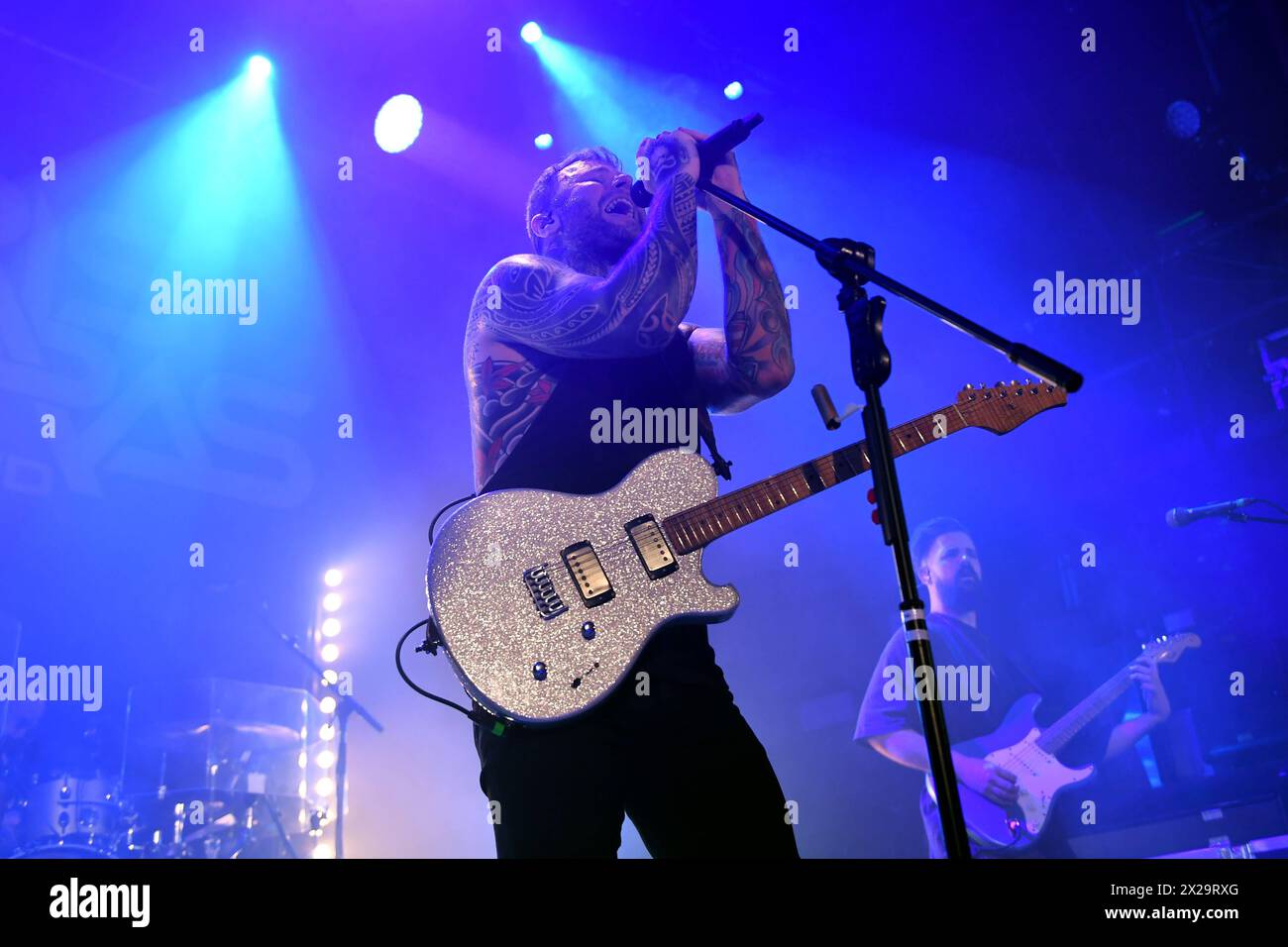 Kris Barras Band performing at Islington Assembly Hall LONDON, ENGLAND ...