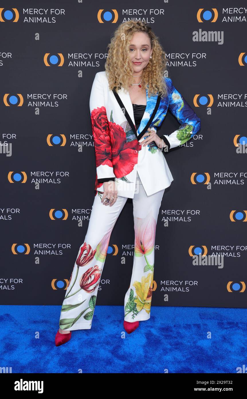 LOS ANGELES, CA - APRIL 20: Mecca White at The Mercy for Animals 25th ...