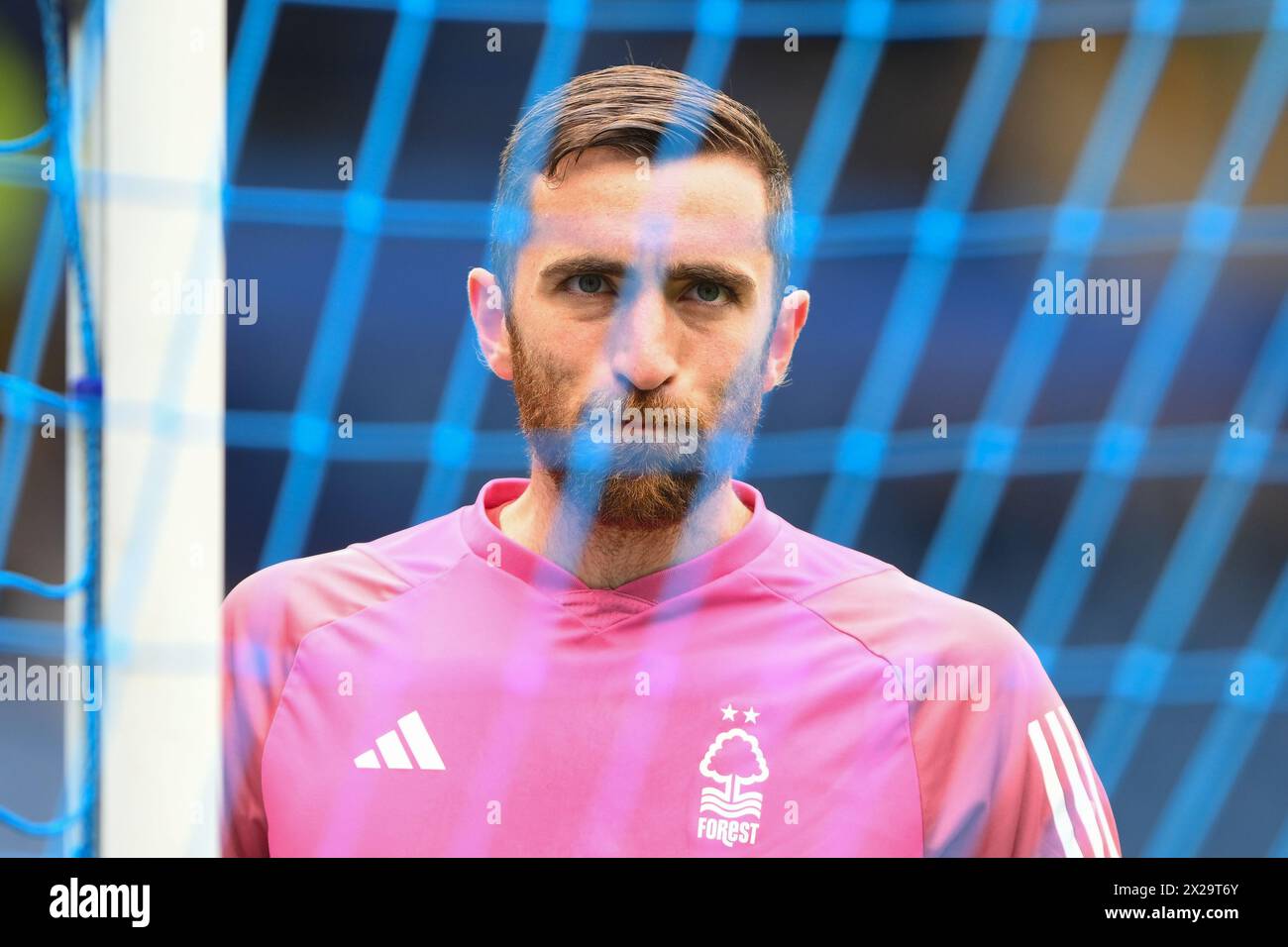 Matt Turner of Nottingham Forest during the Premier League match ...