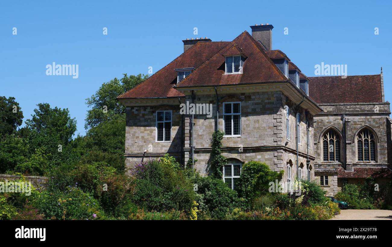 Wolvesey Palace - The residence of the Bishop of Winchester, next to ...