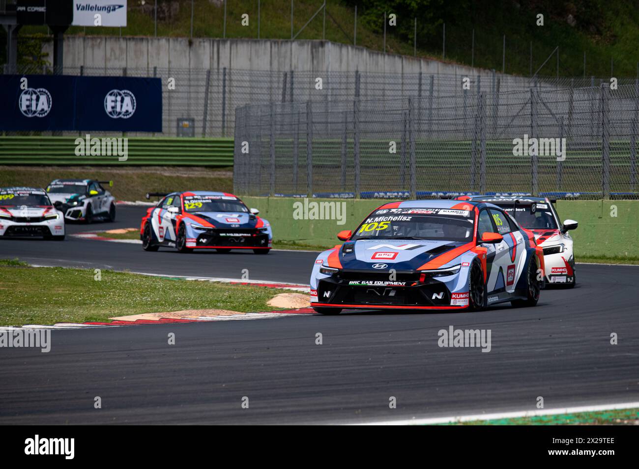 Vallelunga circuit, Rome, Italy 20-04-2024 - FIA TCR World Tour ...