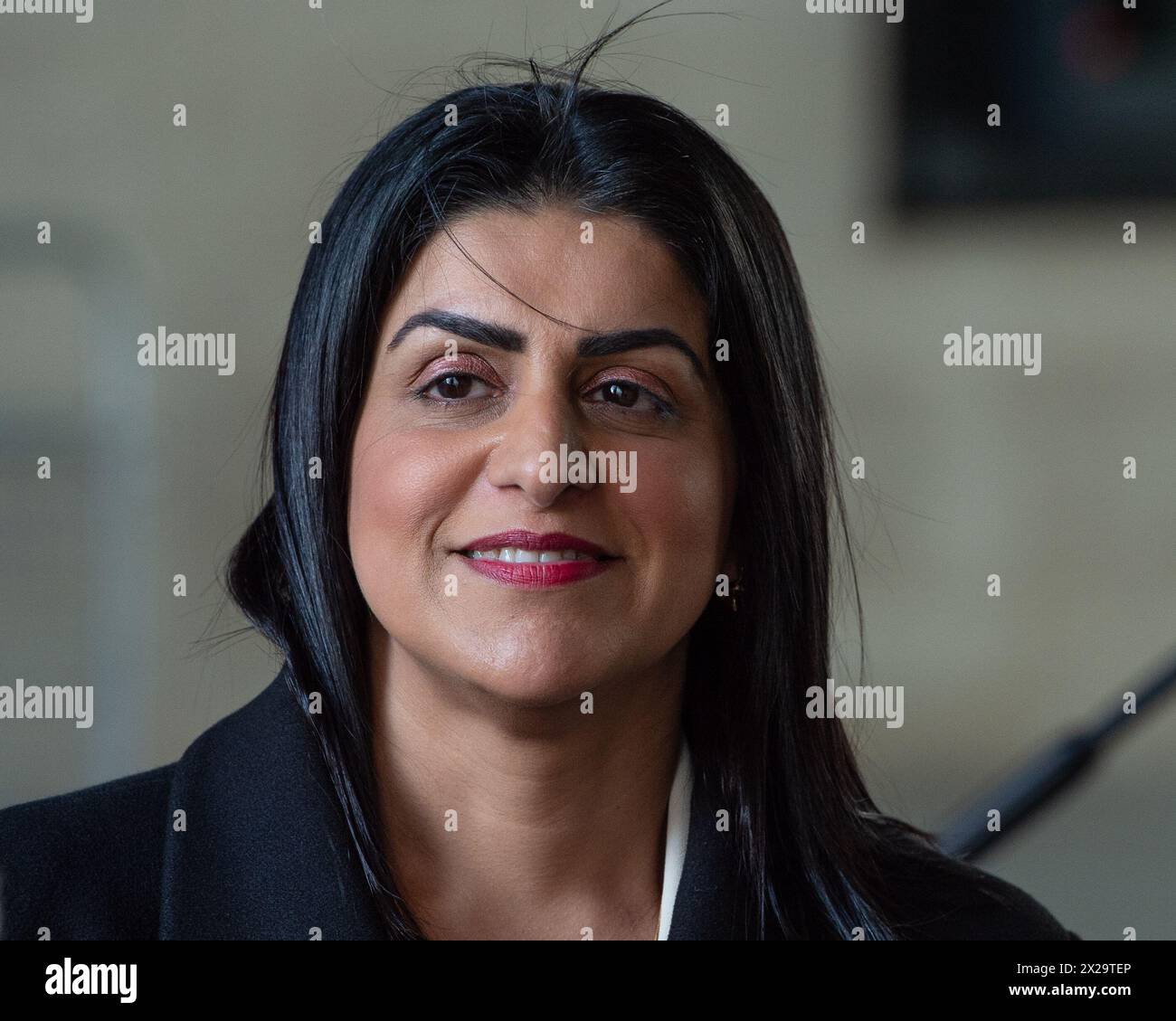 London, England, UK. 21st Apr, 2024. Shadow Secretary of State for ...