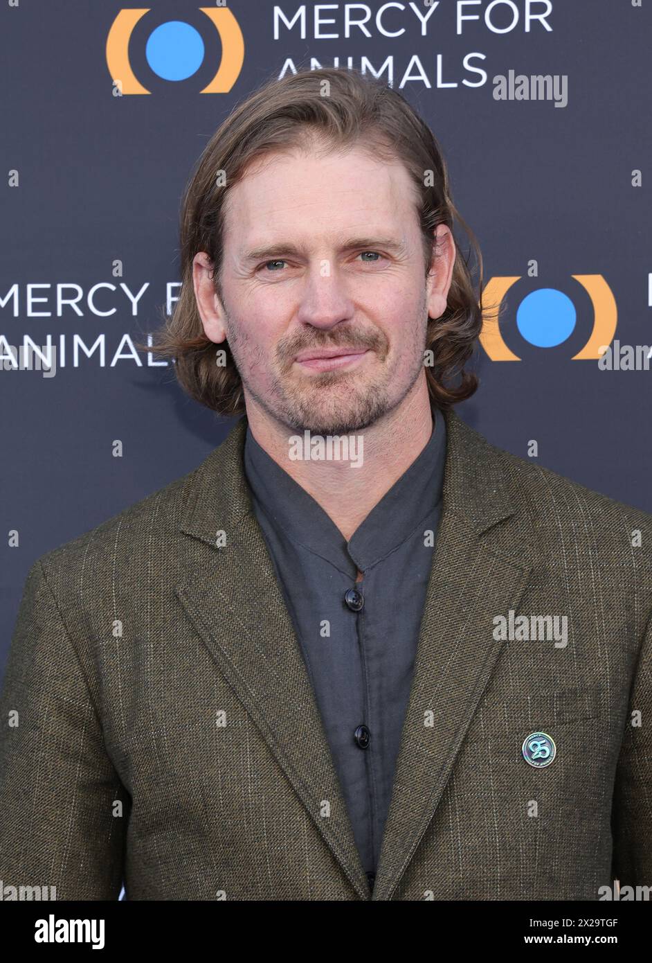 LOS ANGELES, CA - APRIL 20: Josh Pence at The Mercy for Animals 25th ...