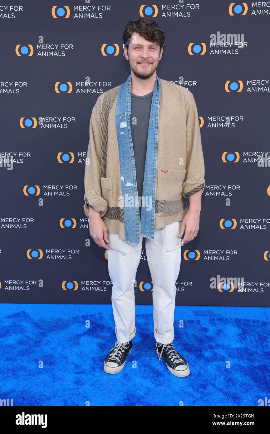 LOS ANGELES, CA - APRIL 20: Brett Dier at The Mercy for Animals 25th ...