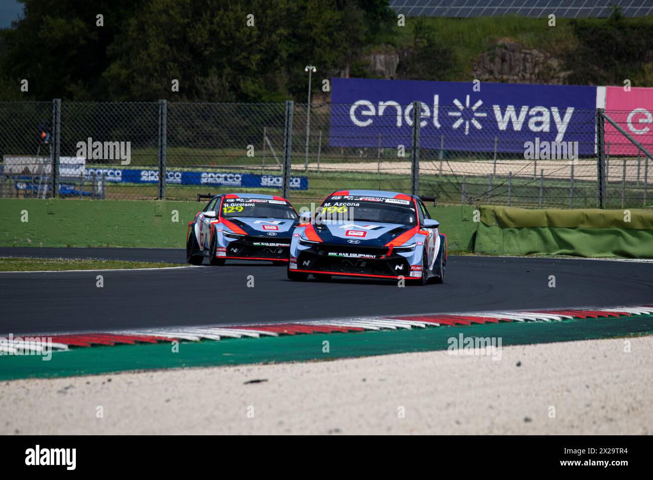 Vallelunga circuit, Rome, Italy 20-04-2024 - FIA TCR World Tour ...
