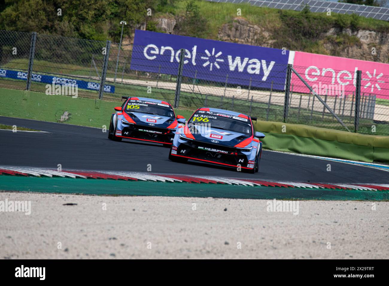 Vallelunga circuit, Rome, Italy 20-04-2024 - FIA TCR World Tour ...