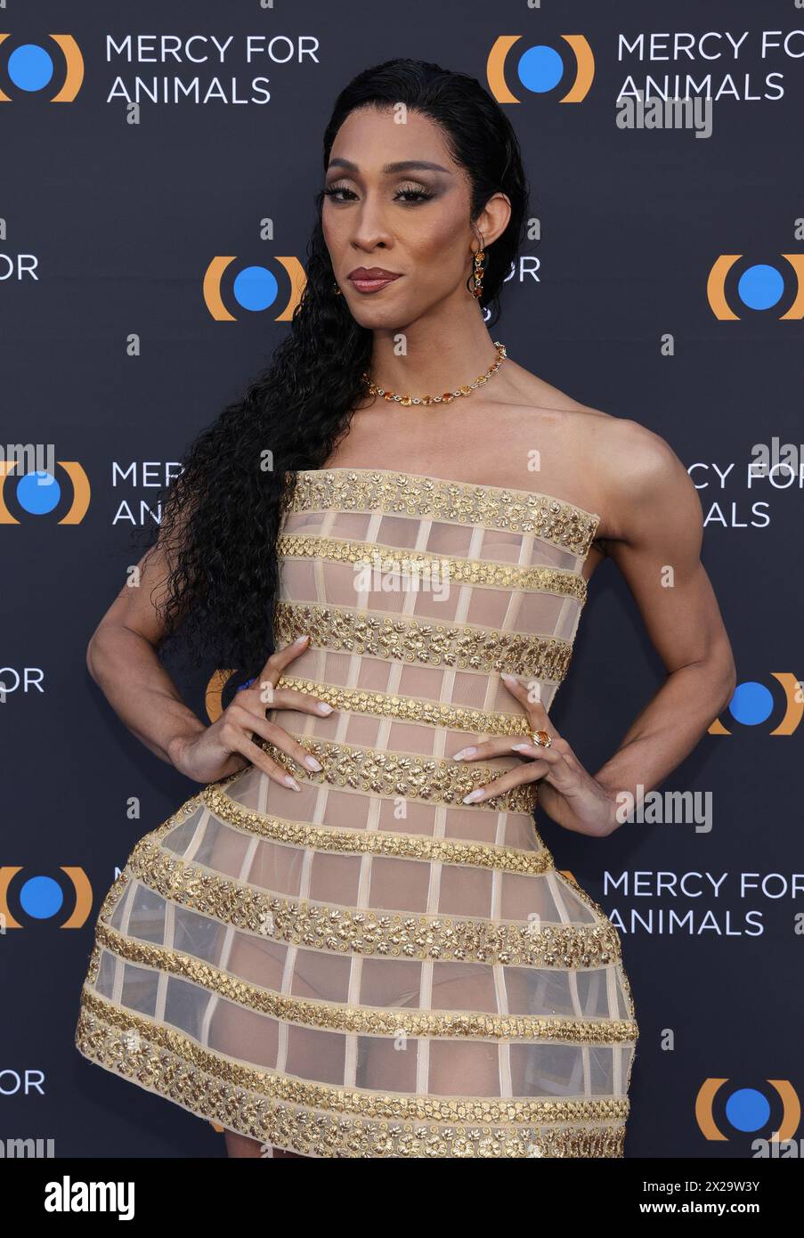 LOS ANGELES, CA - APRIL 20: Michaela Ja Rodriguez at The Mercy for ...