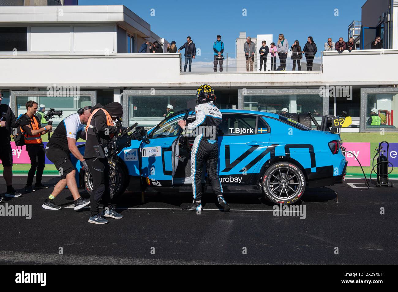Vallelunga circuit, Rome, Italy 20-04-2024 - FIA TCR World Tour. Race ...