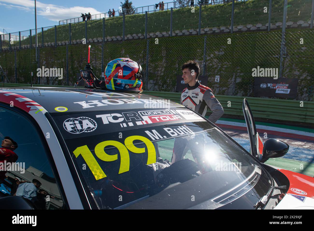 Vallelunga circuit, Rome, Italy 20-04-2024 - FIA TCR World Tour. Race ...