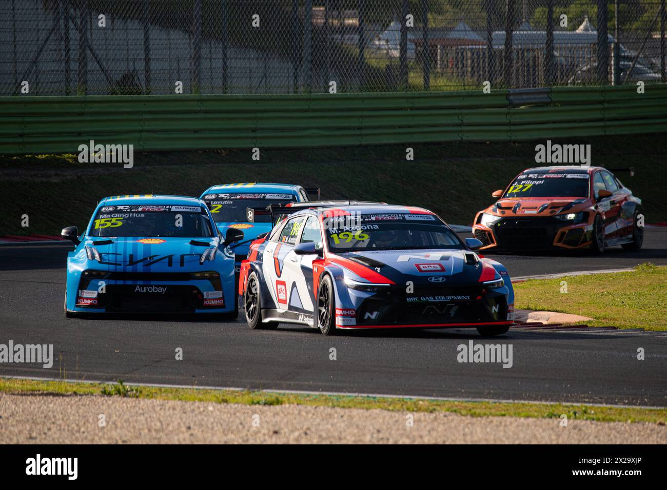 Vallelunga circuit, Rome, Italy 20-04-2024 - FIA TCR World Tour. Race ...
