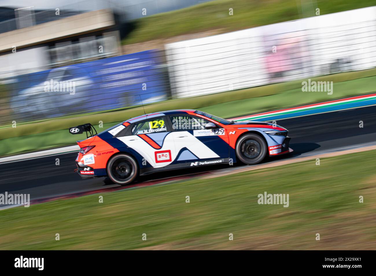 Vallelunga circuit, Rome, Italy 20-04-2024 - FIA TCR World Tour. Race ...