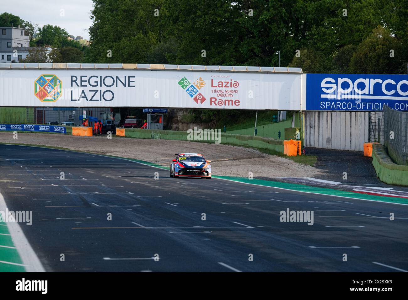 Vallelunga circuit, Rome, Italy 20-04-2024 - FIA TCR World Tour. Race ...