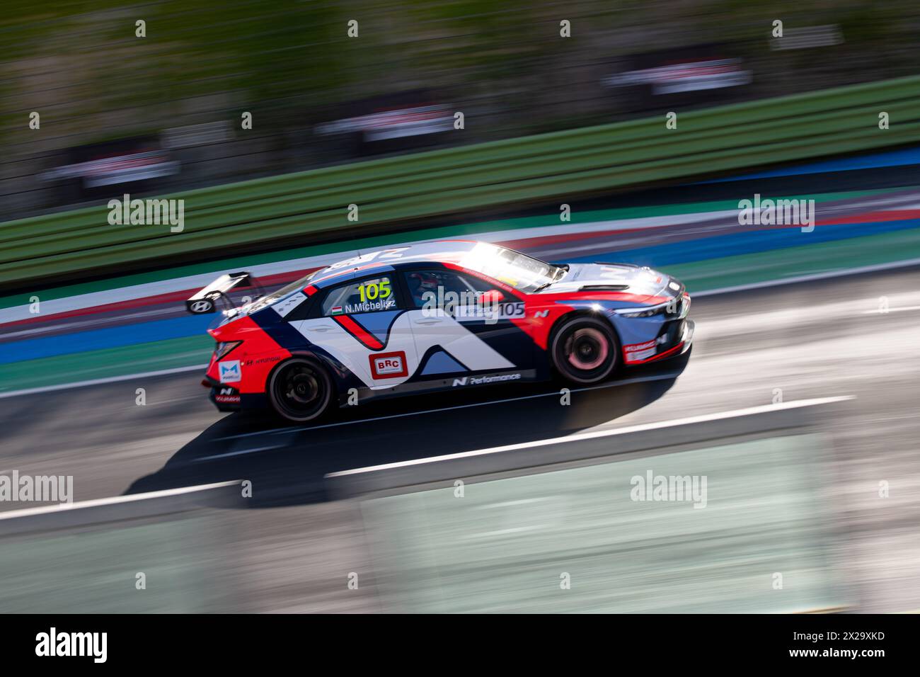 Vallelunga circuit, Rome, Italy 20-04-2024 - FIA TCR World Tour. Race ...