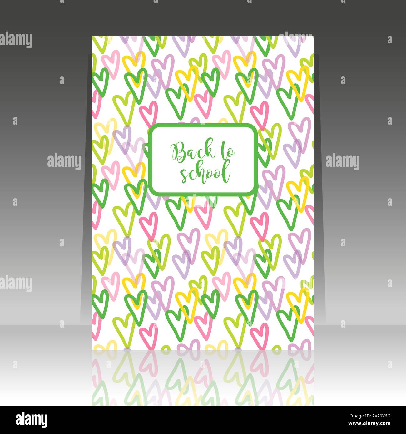 Back page cover Stock Vector Images - Alamy