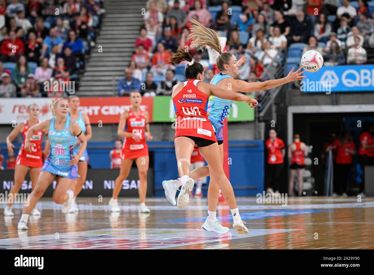 21st April 2024; Ken Rosewall Arena, Sydney, NSW, Australia: Suncorp ...