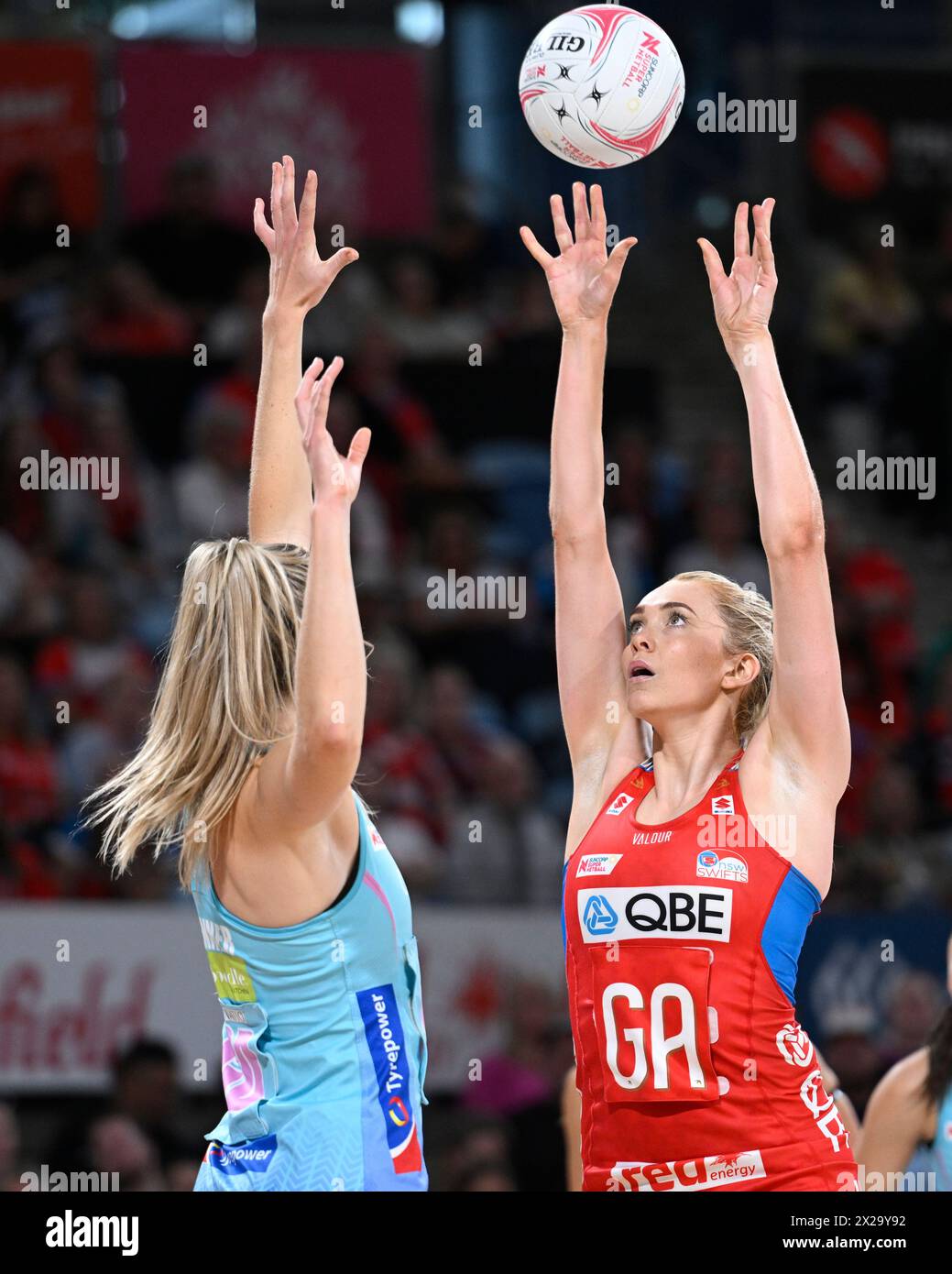 21st April 2024; Ken Rosewall Arena, Sydney, NSW, Australia: Suncorp ...