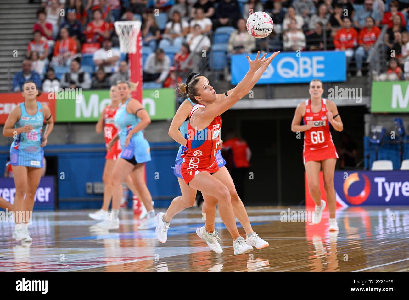 21st April 2024; Ken Rosewall Arena, Sydney, NSW, Australia: Suncorp ...