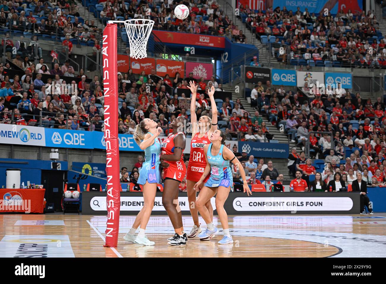 21st April 2024; Ken Rosewall Arena, Sydney, NSW, Australia: Suncorp ...