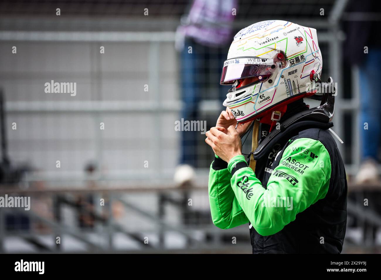 ZHOU Guanyu (chi), Stake F1 Team Kick Sauber C44, portrait during the ...