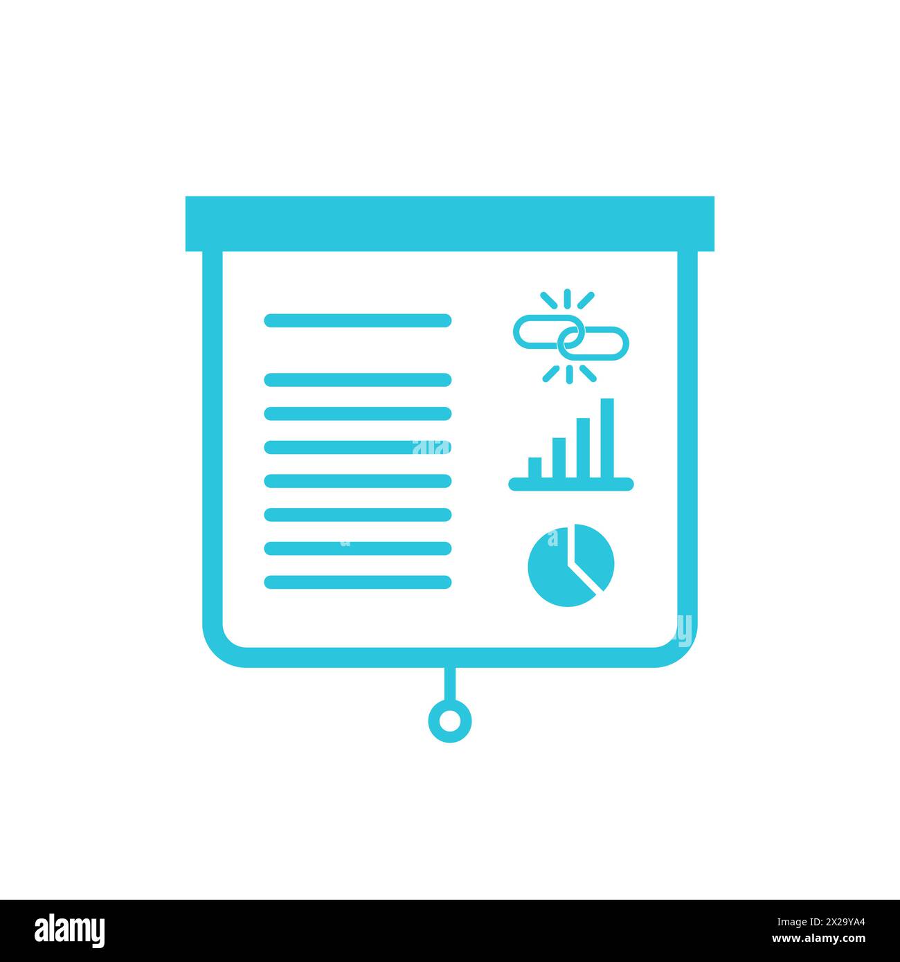 Business plan icon Stock Vector Images - Alamy