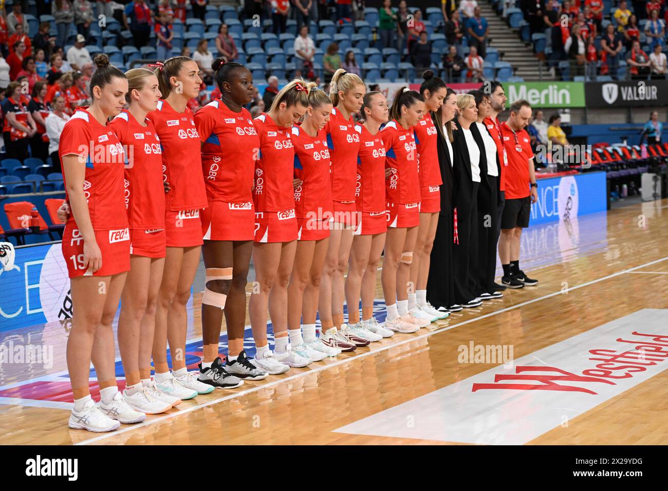 21st April 2024; Ken Rosewall Arena, Sydney, NSW, Australia: Suncorp ...