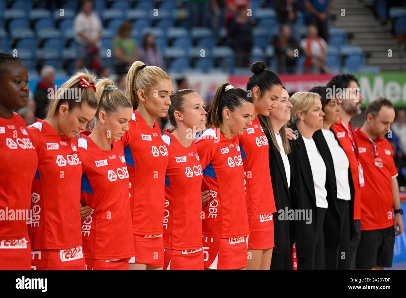 21st April 2024; Ken Rosewall Arena, Sydney, NSW, Australia: Suncorp ...