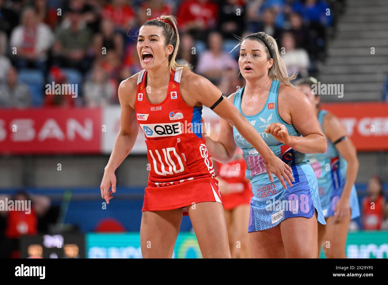 21st April 2024; Ken Rosewall Arena, Sydney, NSW, Australia: Suncorp ...