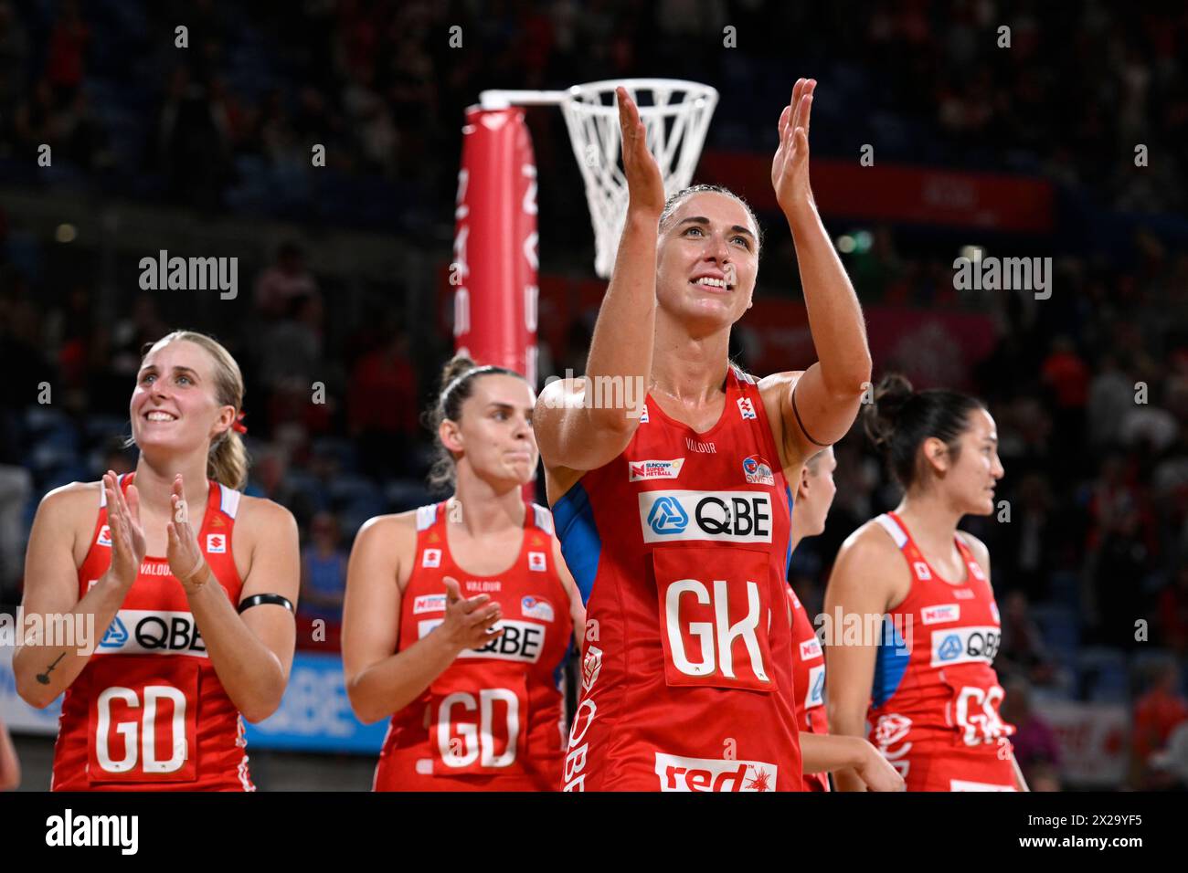 21st April 2024; Ken Rosewall Arena, Sydney, NSW, Australia: Suncorp ...