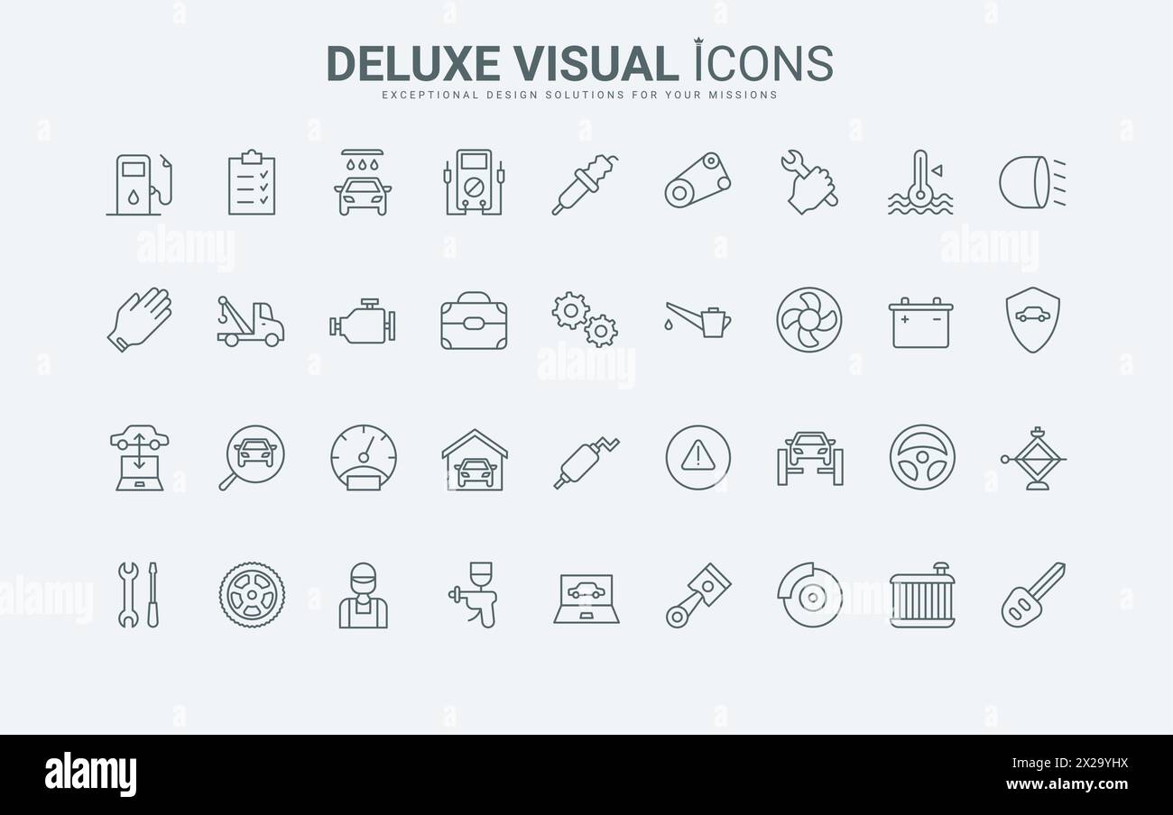 Car service auto mechanics business Stock Vector Images - Alamy