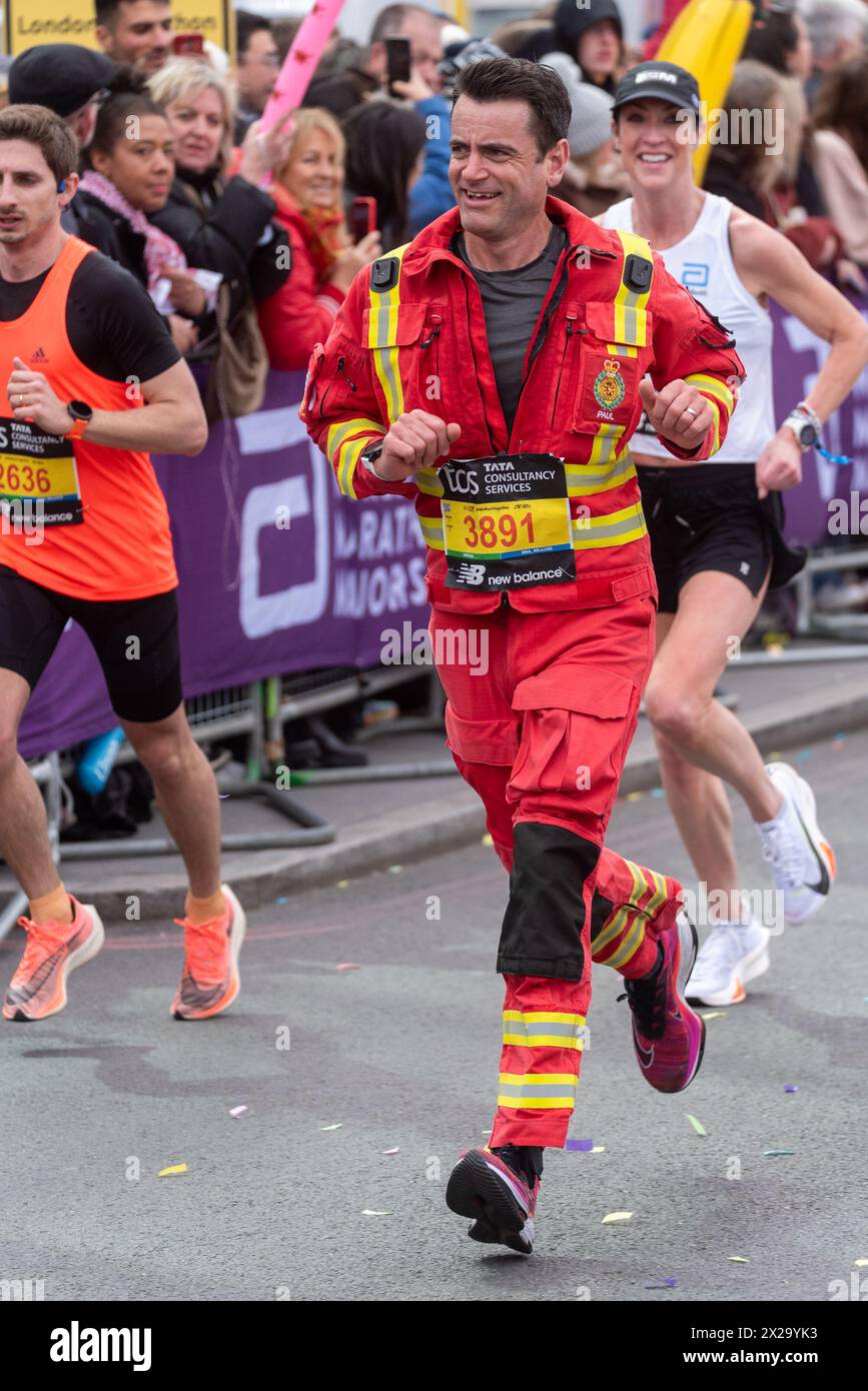 Tower Hill, London, UK. 21st Apr, 2024. Around 50,000 people are taking ...
