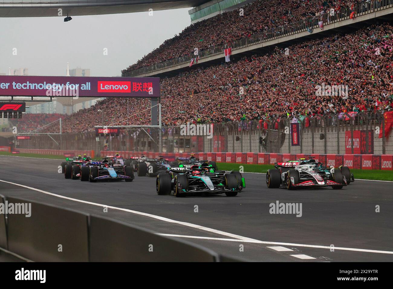 Shanghai, China. 21st Apr, 2024. 21.04.2024, Shanghai International Circuit, Shanghai, Formula 1 ...