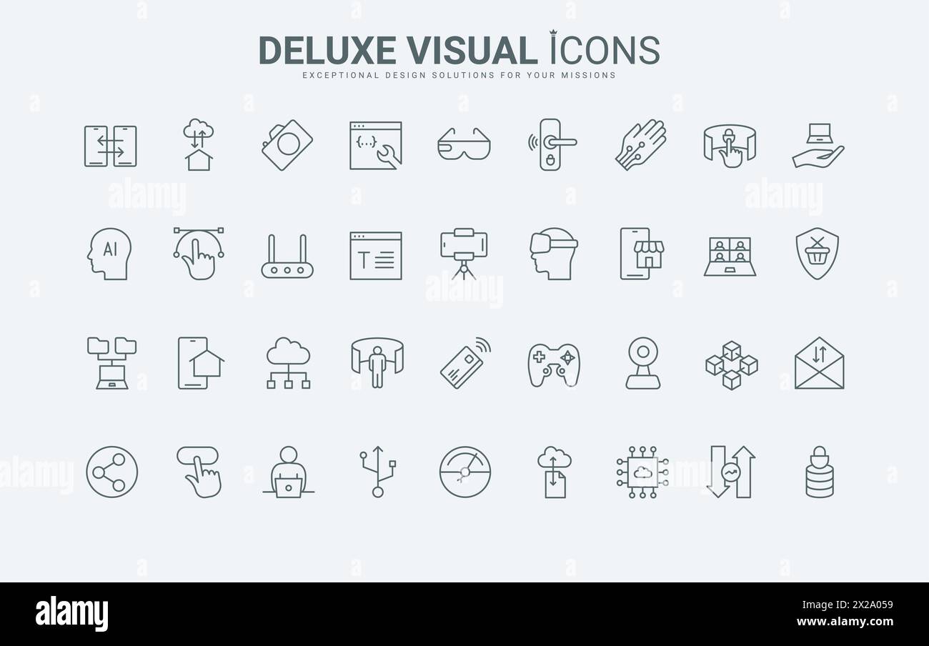 Metaverse experience and virtual reality simulation thin black and red ...