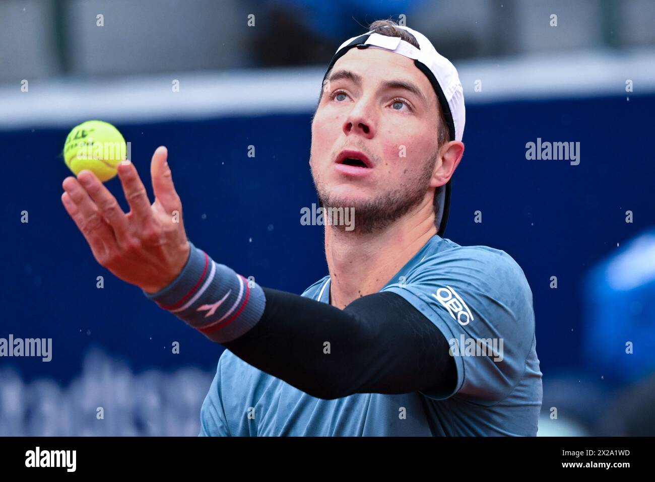 Munich, Germany. 21st Apr, 2024. Tennis: ATP Tour - Munich, Singles, Men, Final. Fritz (USA ...