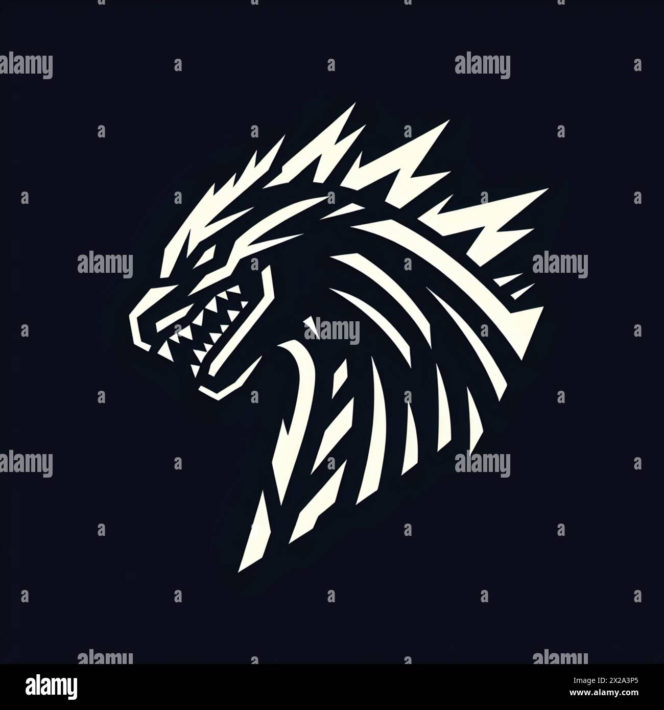 Godzilla vector art Stock Vector Images - Alamy