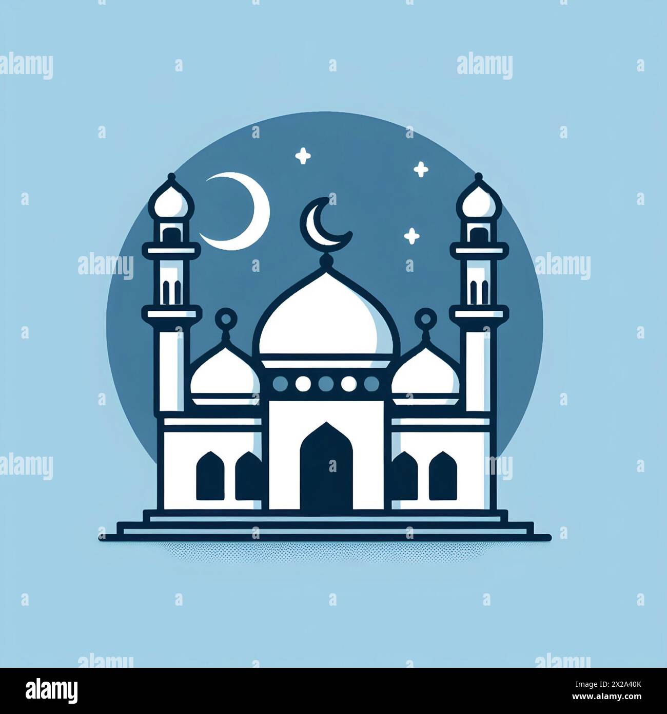 Mosque vector art Stock Vector Images - Alamy