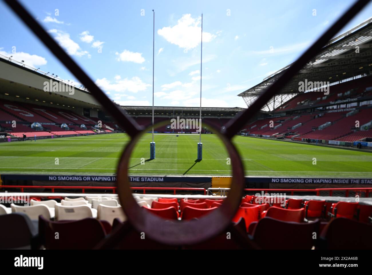 Ashton Gate, Bristol, UK. 21st Apr, 2024. Gallagher Premiership Rugby ...