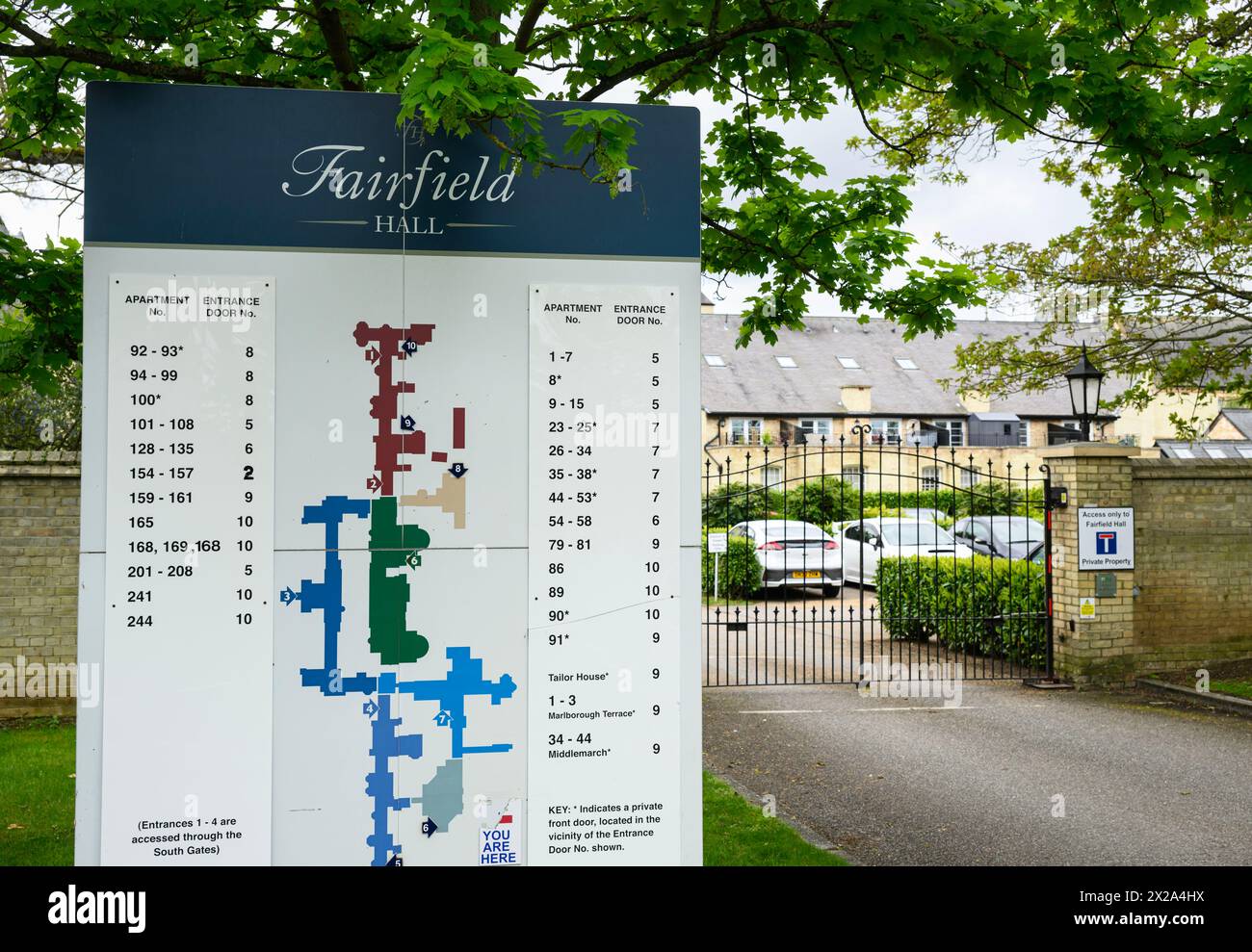 Fairfield Hall on Fairfield Park after police began a murder ...