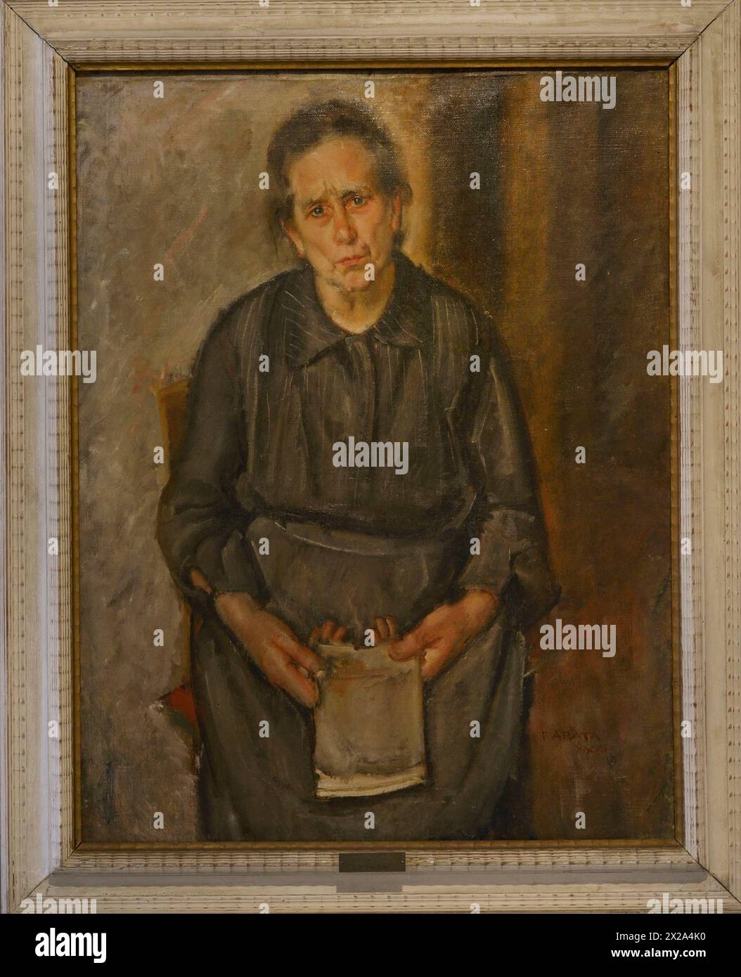 Francesco Arata (1890-1956). Italian painter and architect. The mother ...
